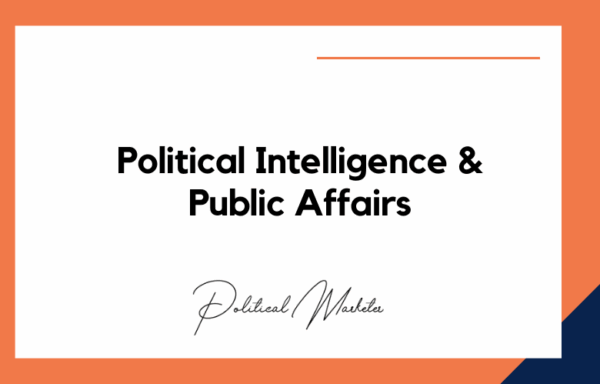 Political Intelligence and Public Affairs: Building Responsive Advocacy ...